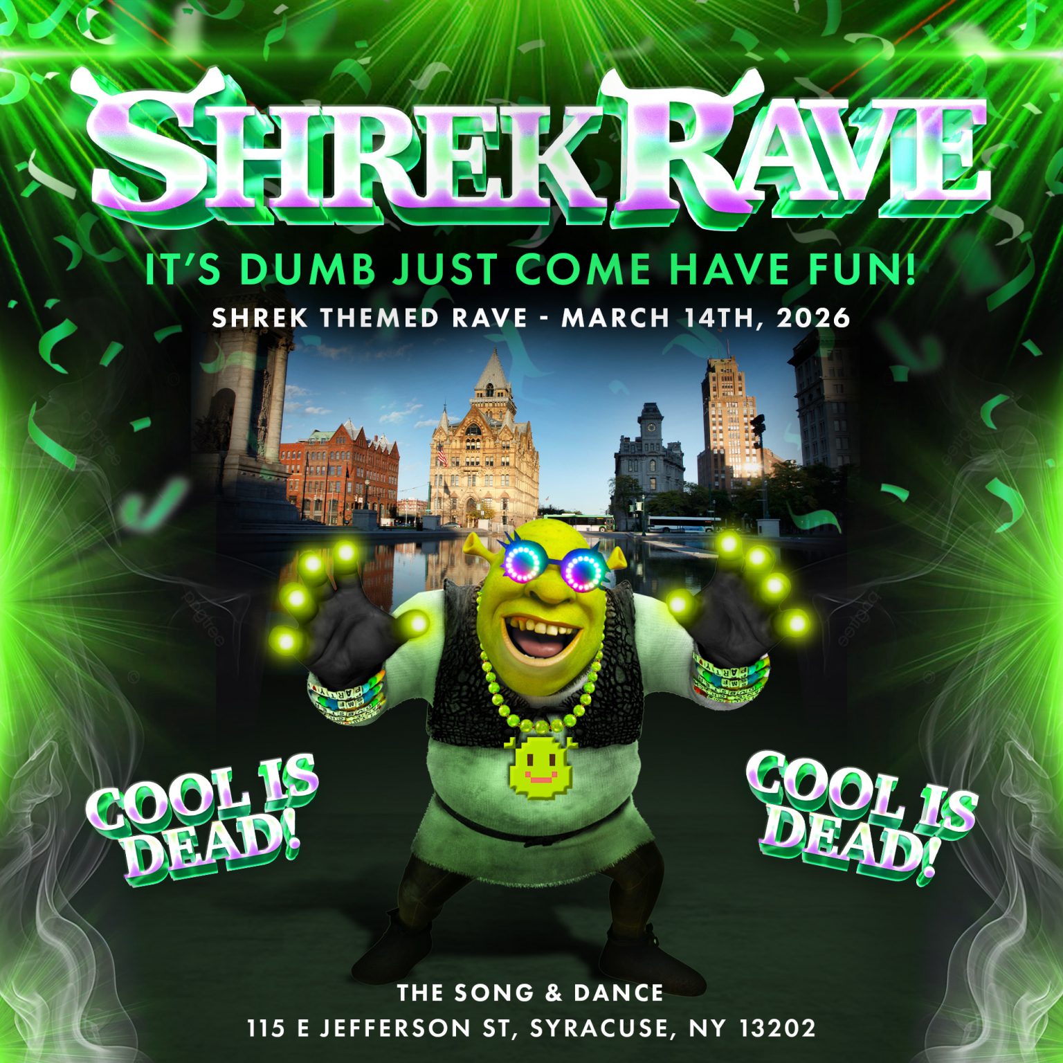 Shrek Rave: St Patrick’s Day Weekend Edition | After Dark Presents